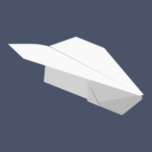Bomber Paper Airplane Template, Details and Instructions