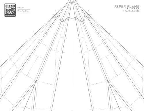Paper Plane Builder | Customize and Design PDF Paper Airplane Templates