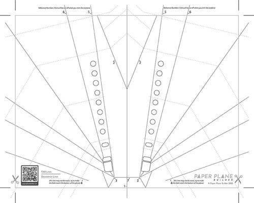 Paper Plane Builder | Customize and Design PDF Paper Airplane Templates