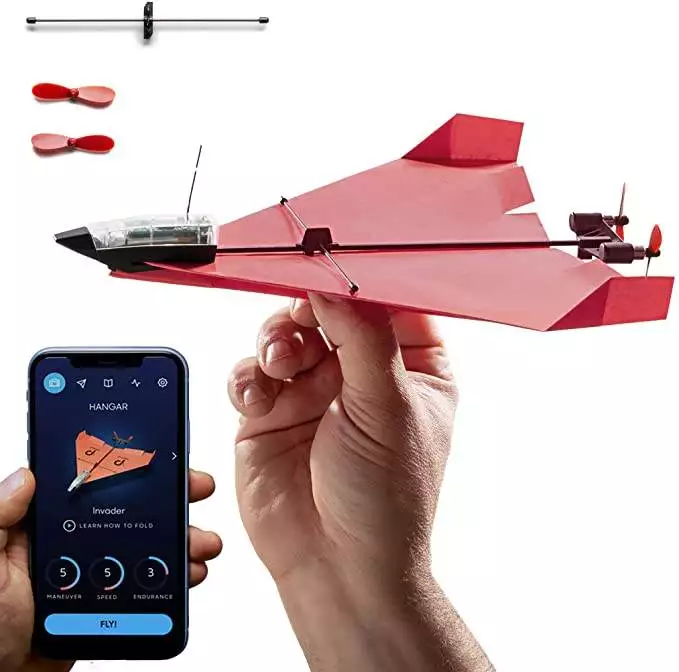 How To Turn A Paper Airplane Into A Drone - Paper Plane Builder