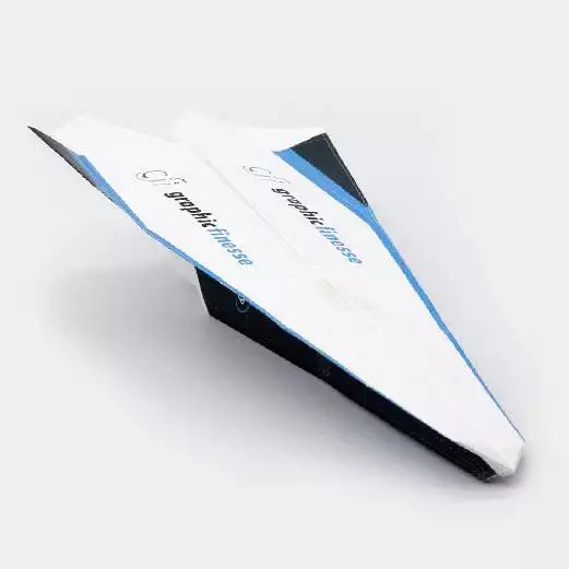 How To Design A Branded Paper Airplane - Paper Plane Builder